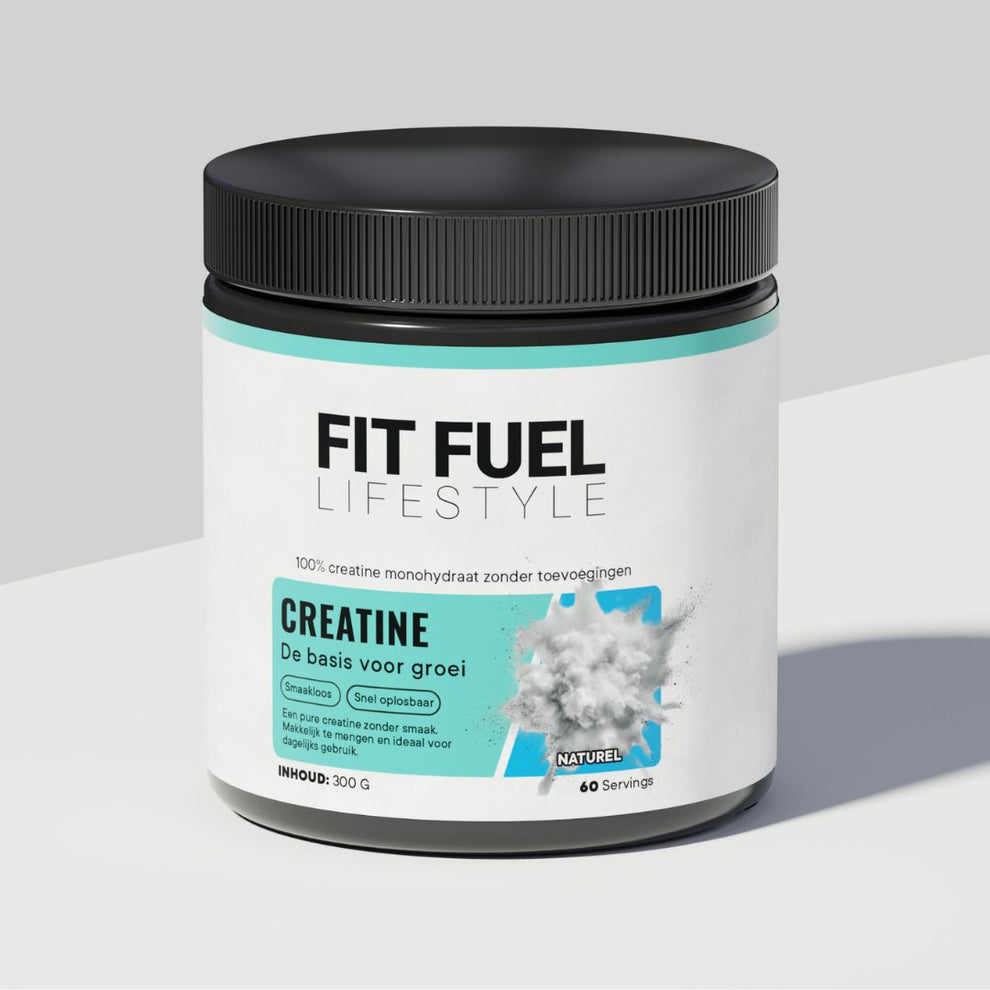 Creatine Monohydraat – 100% Zuiver & Microfijn – Fit Fuel Lifestyle